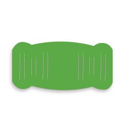 Pad L to fit 38mm Strap Bright Green PVC x1