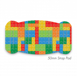 Pad XL to fit 50mm Strap Printed Building Blocks