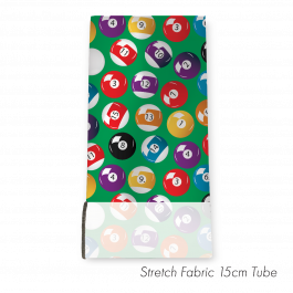 Stretch Fabric Pool Balls Green, 15cm x 1.4m