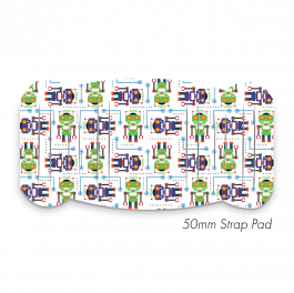 Pad XL to fit 50mm Strap Printed Robot